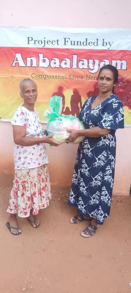 Dry rations, Trinco. June 2023. - anbaalayam